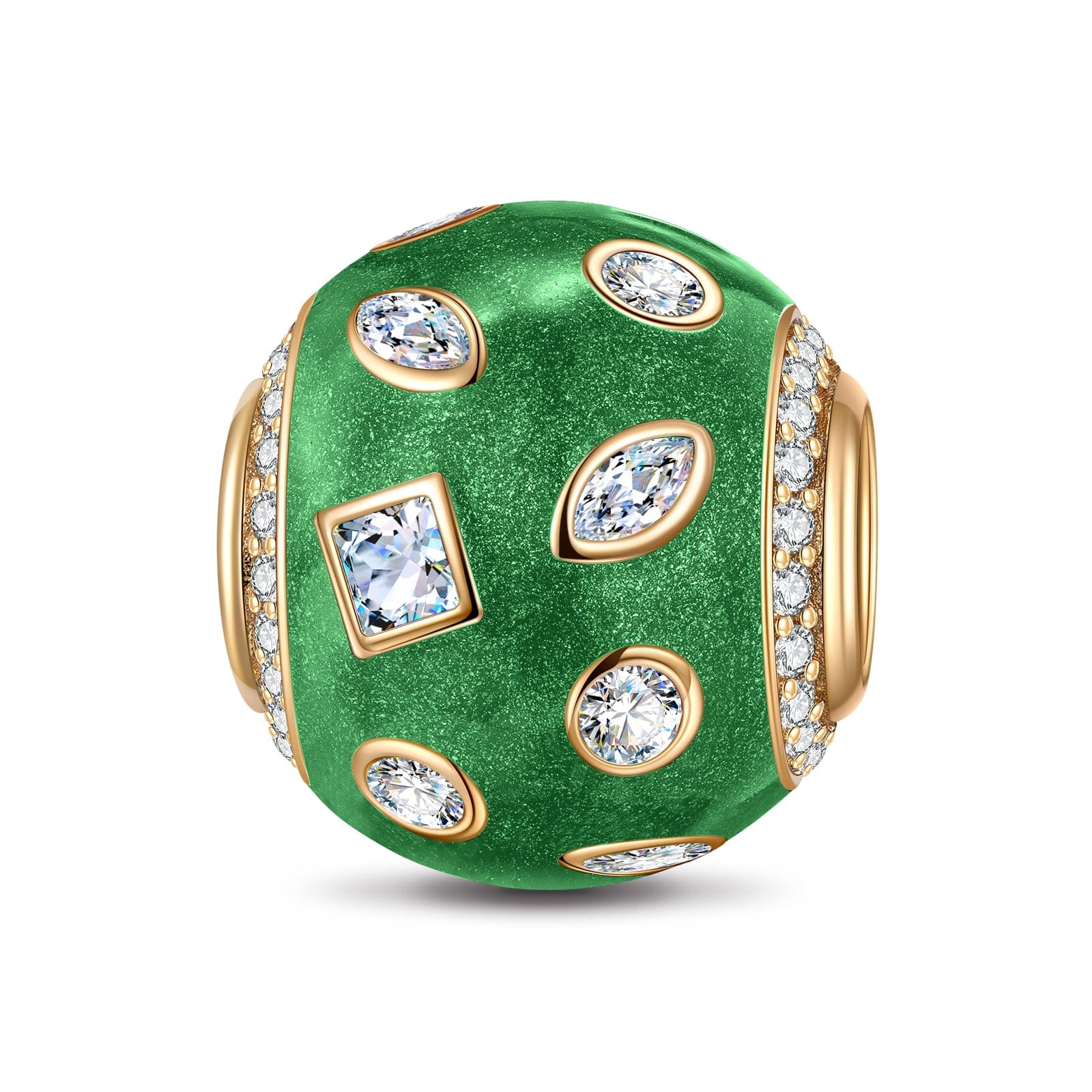 RAFTING TARNISH-RESISTANT SILVER CHARMS WITH ENAMEL IN 14K GOLD PLATED ...