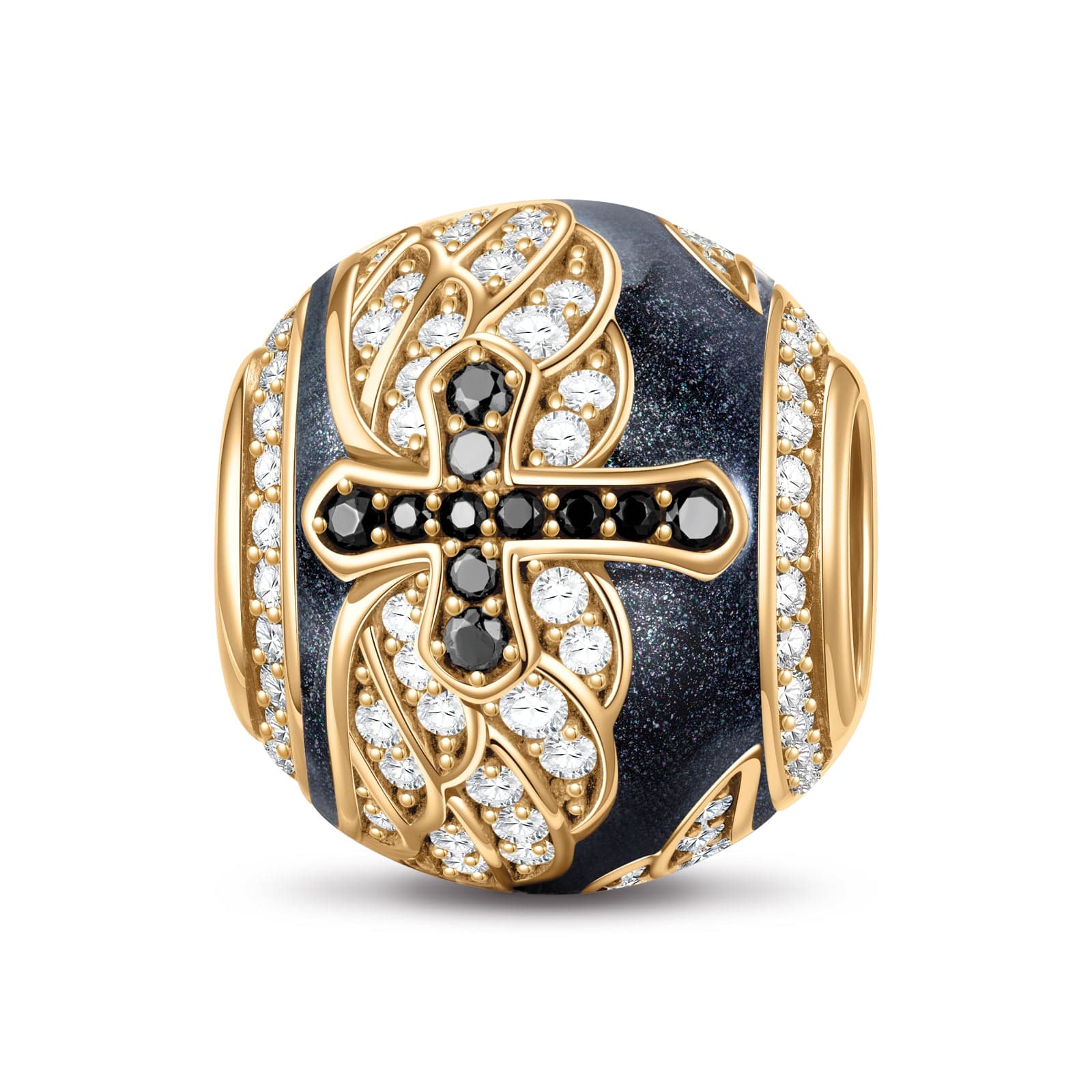 XL SIZE REDEMPTION TARNISH-RESISTANT SILVER CHARMS WITH ENAMEL IN 14K ...