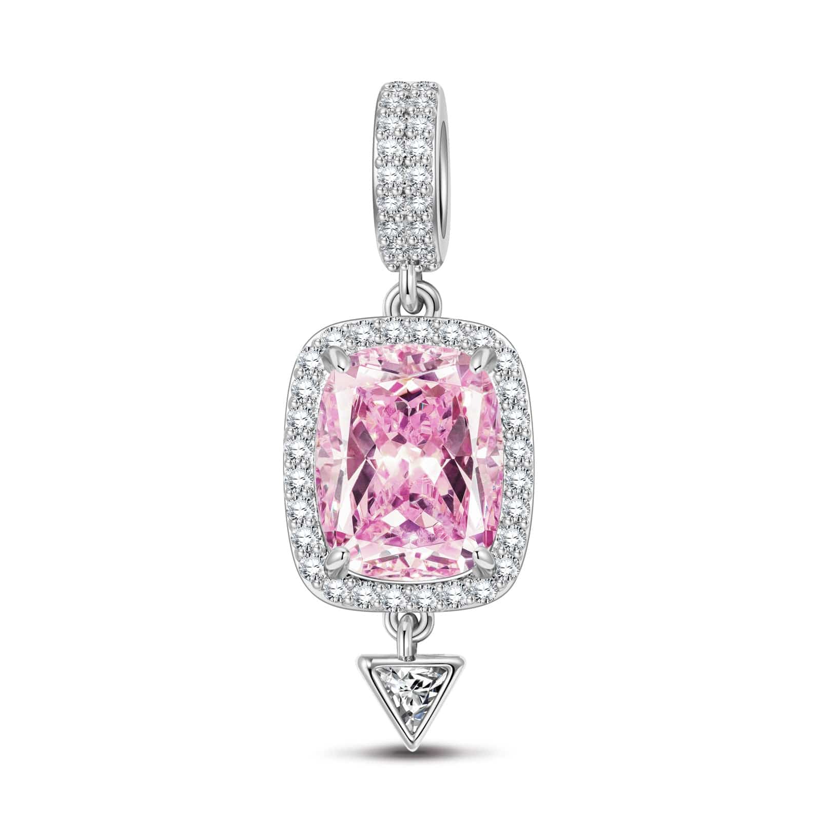 METROPOLITAN MUSE TARNISH-RESISTANT SILVER DANGLE CHARMS IN WHITE GOLD ...