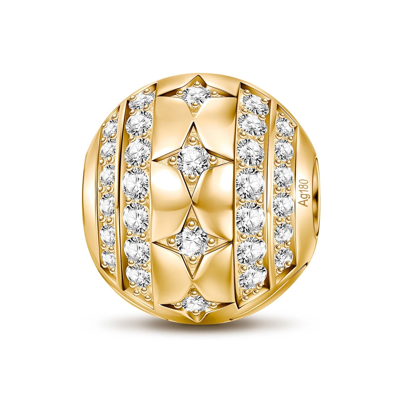 STARS SHINE BRIGHT TARNISH-RESISTANT SILVER CLIPS IN 14K GOLD PLATED – GONA